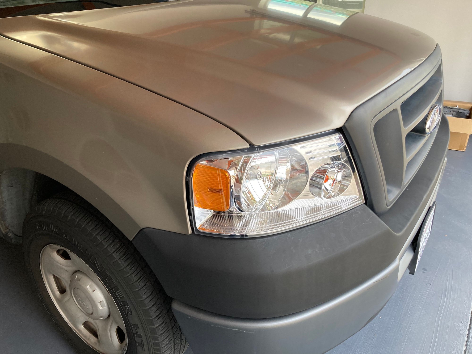 Before & After of Changing Headlights ‘06 F-150 “shorty” - Ford F150 ...