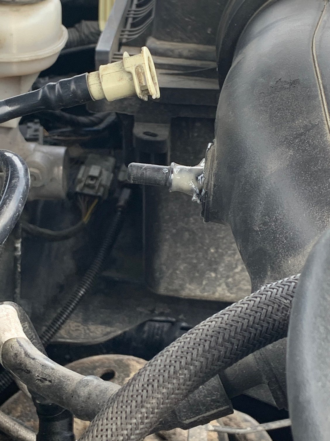 Vacuum Port on Air Box Broke off While Leaning on it - Ford F150 Forum - Community of Ford Truck ...