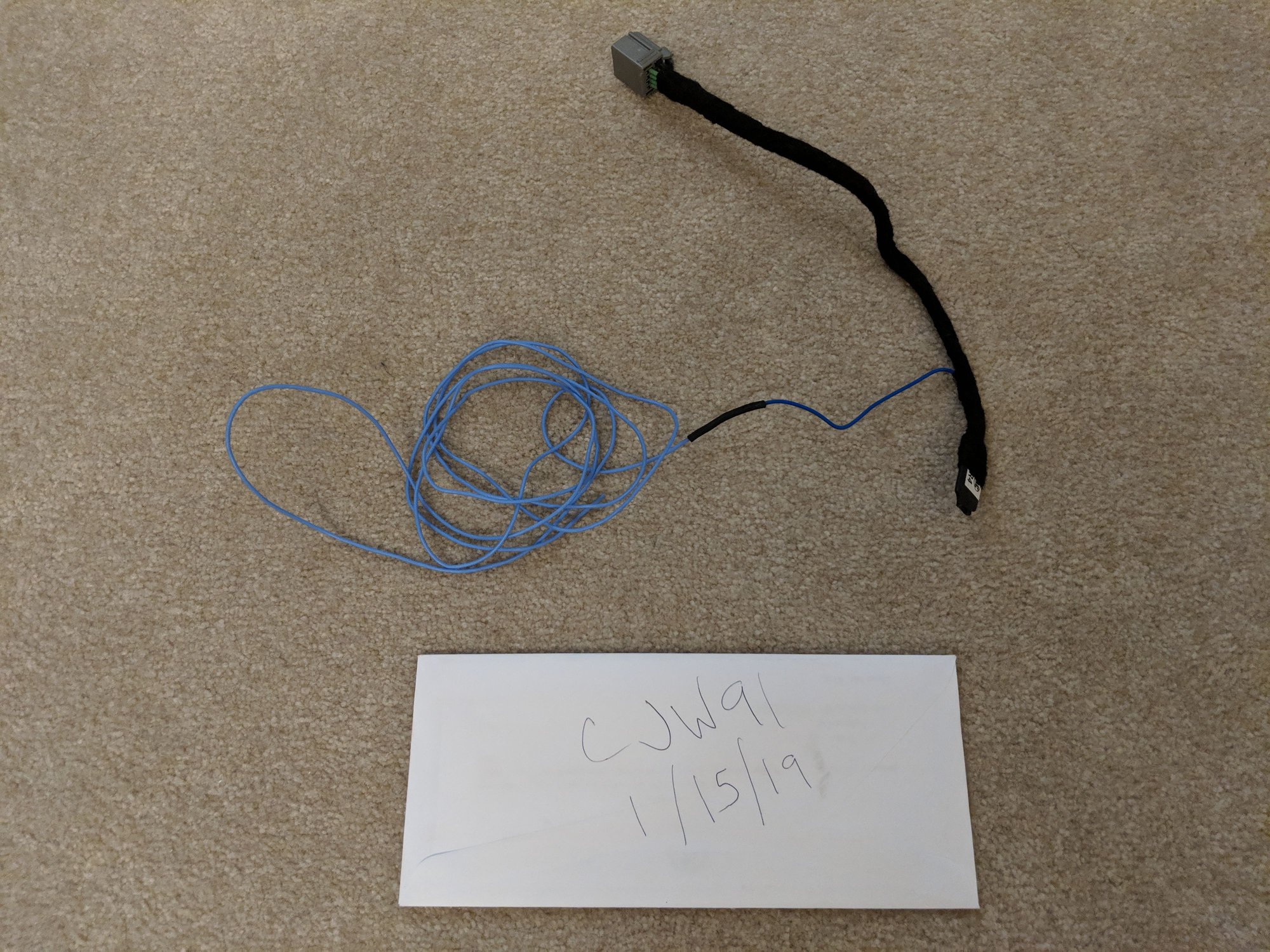 WPT-1212 harness and PAC TR-4 for aftermarket amp remote wire - Ford ...