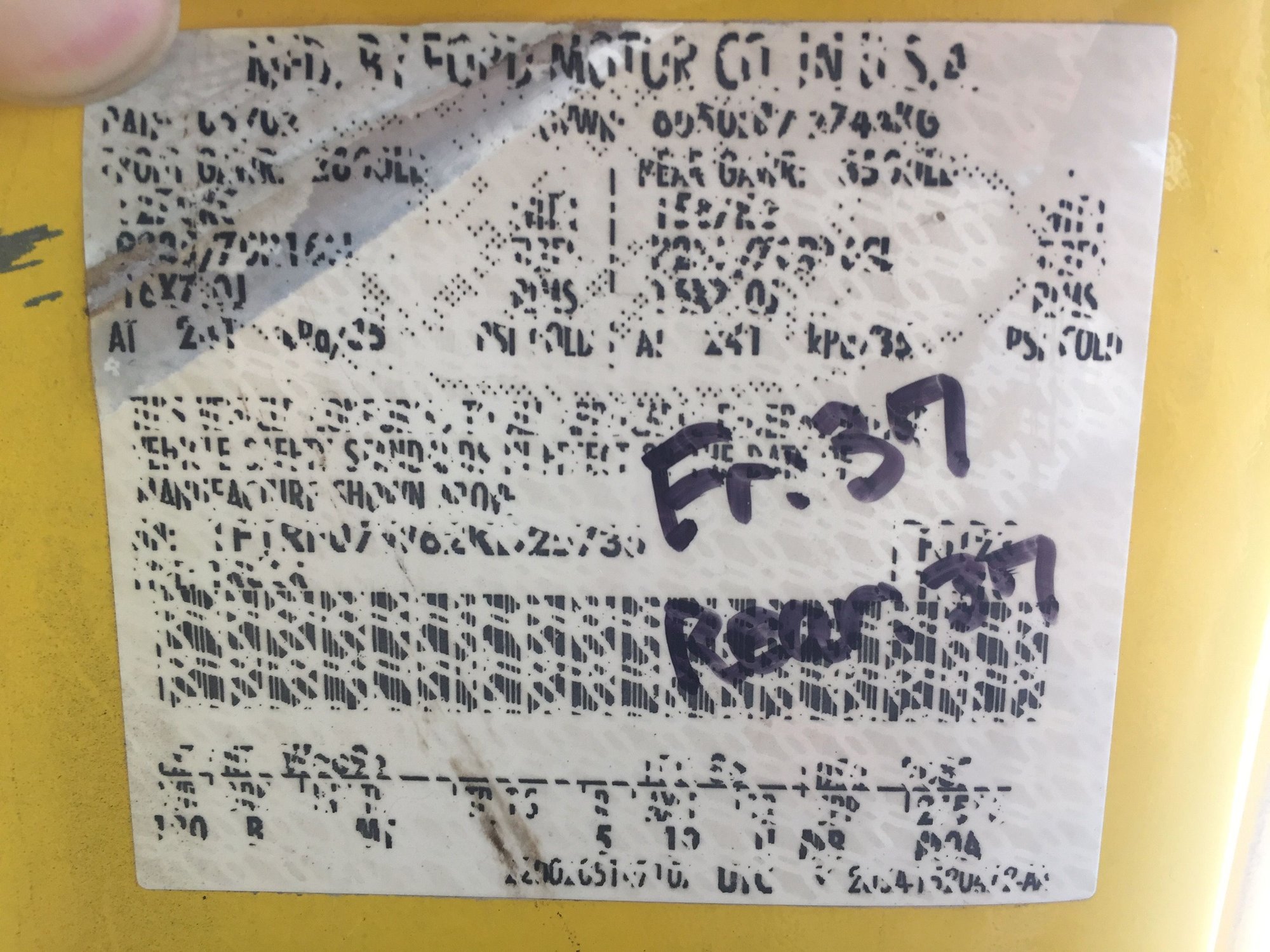 Paint code mystery - Ford F150 Forum - Community of Ford Truck Fans