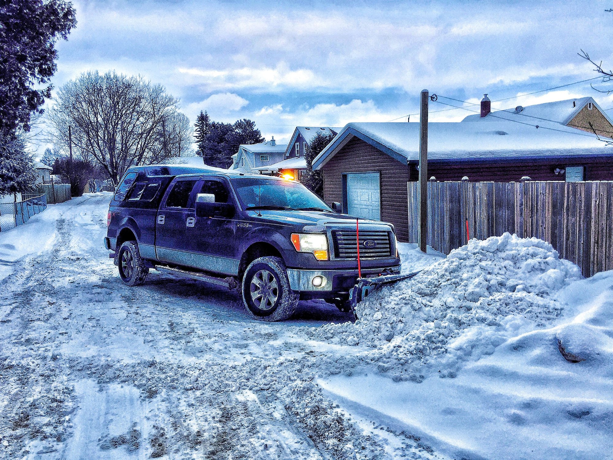Anyone else Snow Plowing with their F-150's? - Ford F150 Forum ...