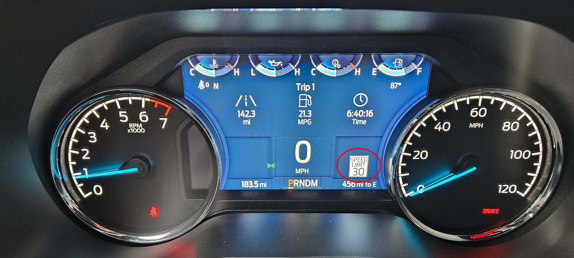 Speed limit signs on speedometer - Page 3 - Ford F150 Forum - Community of Ford Truck Fans