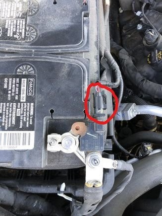 does unplugging BMS sensor at battery disable auto start stop? - Ford ...