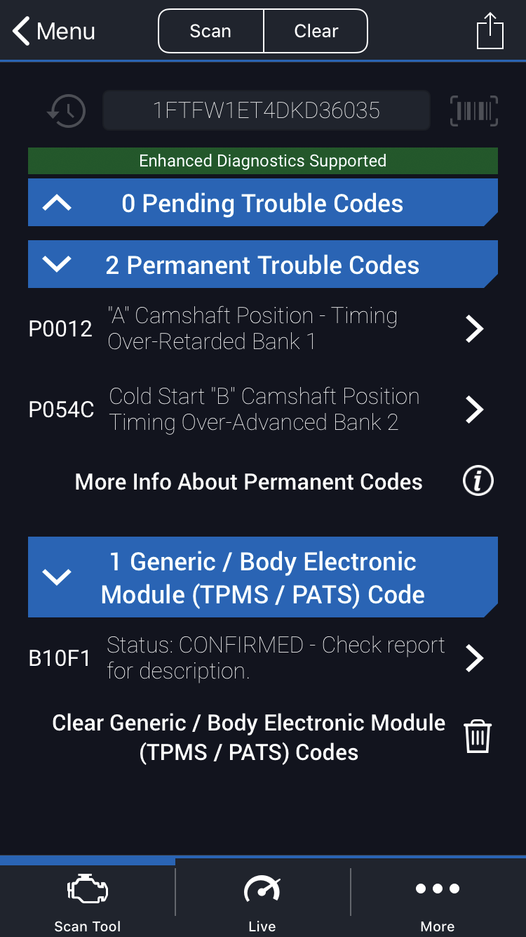P0012/p054c/b10f1 - Ford F150 Forum - Community of Ford Truck Fans
