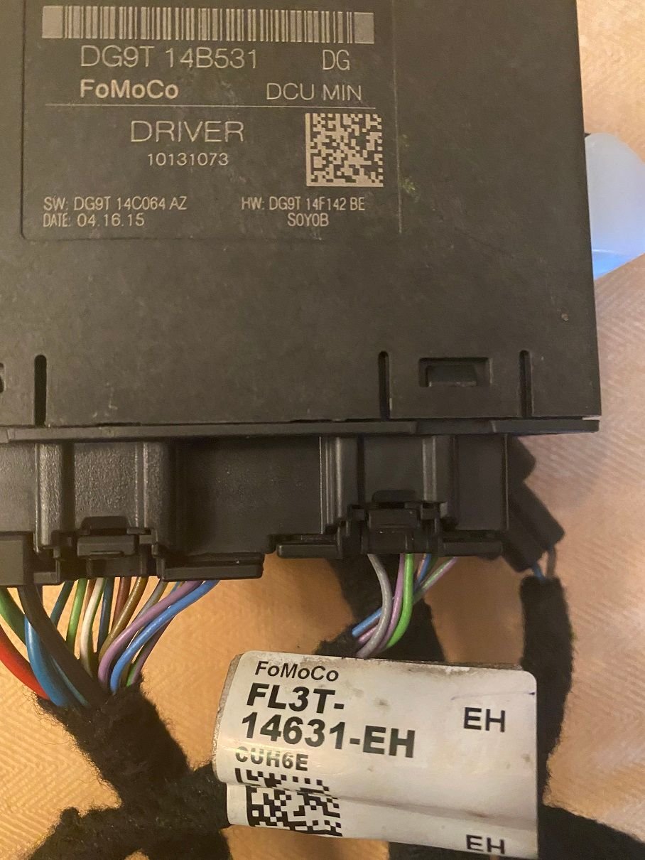 Southeast Driver & Passenger door modules & harness - Ford F150 Forum ...