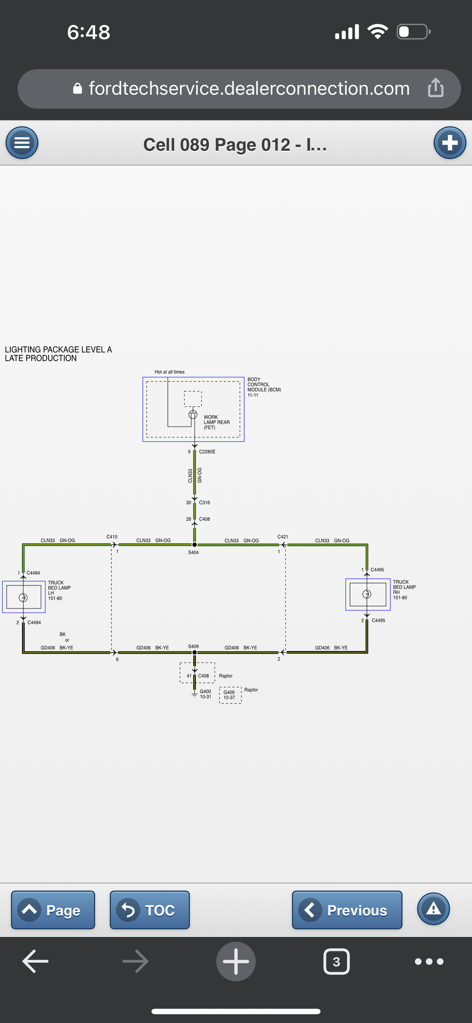 Bed Lights Stopped Working Code B14D8:15 - Page 2 - Ford F150 Forum ...