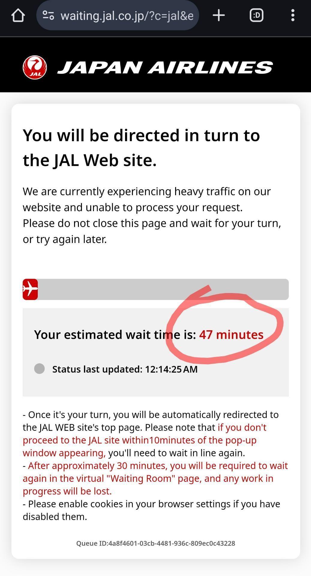 JL Website Issues - Manage Booking - FlyerTalk Forums