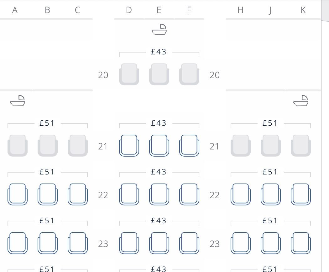 BA Seat Selection - FlyerTalk Forums
