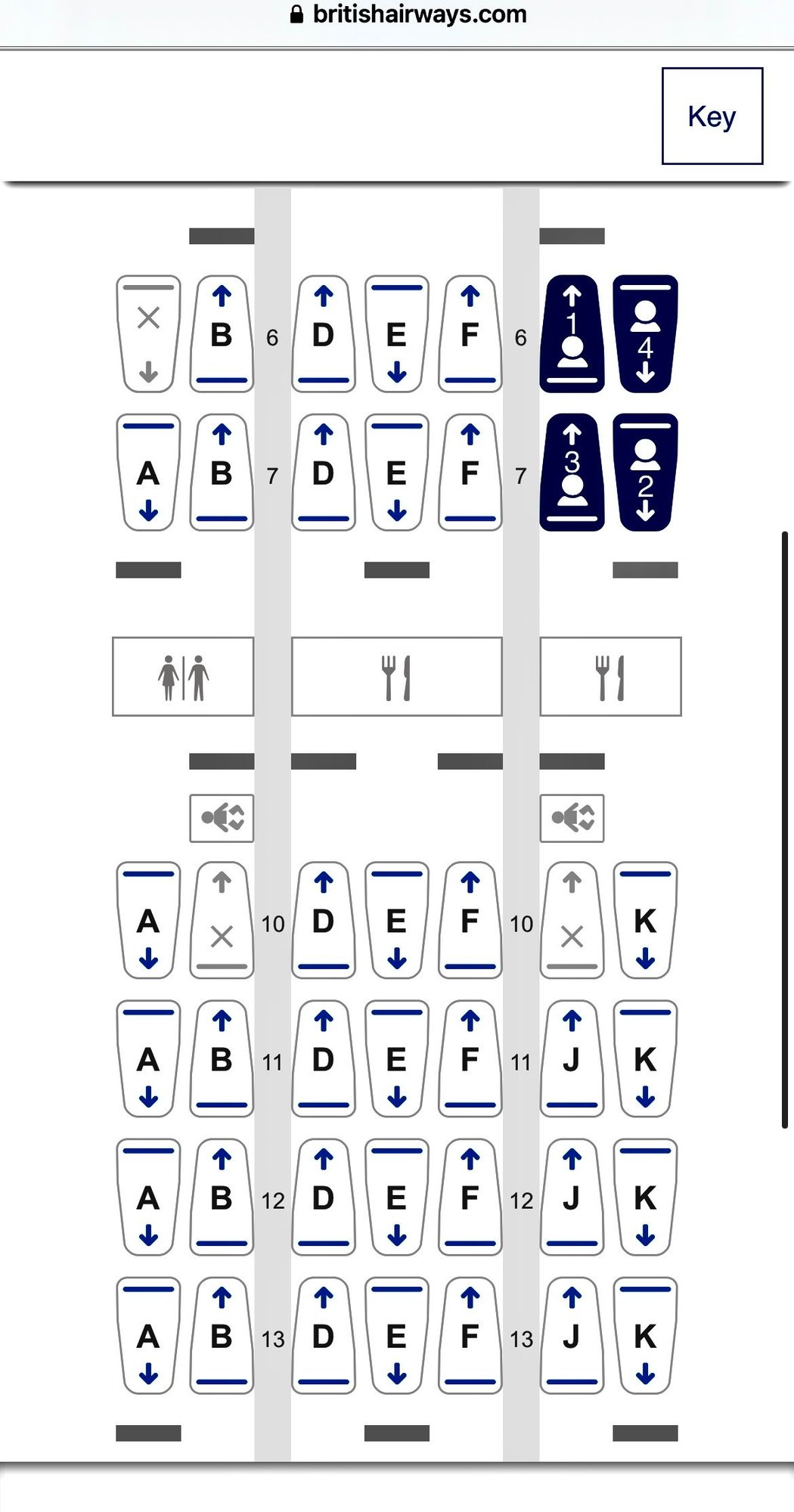 Seating guide: BA Boeing Dreamliner 787-8 B788 | 787-9 B789 | 787-10 ...