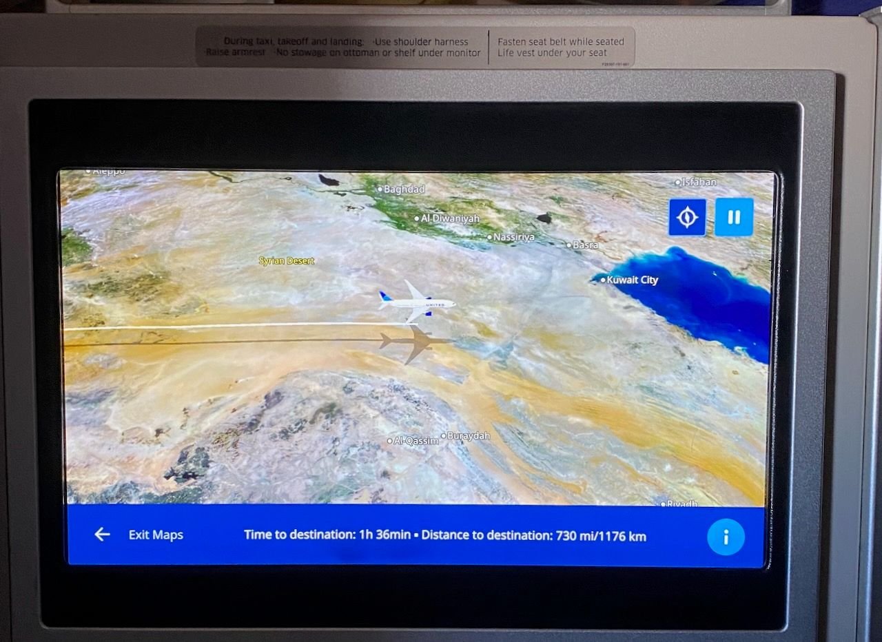 New Flight Map screens? - FlyerTalk Forums