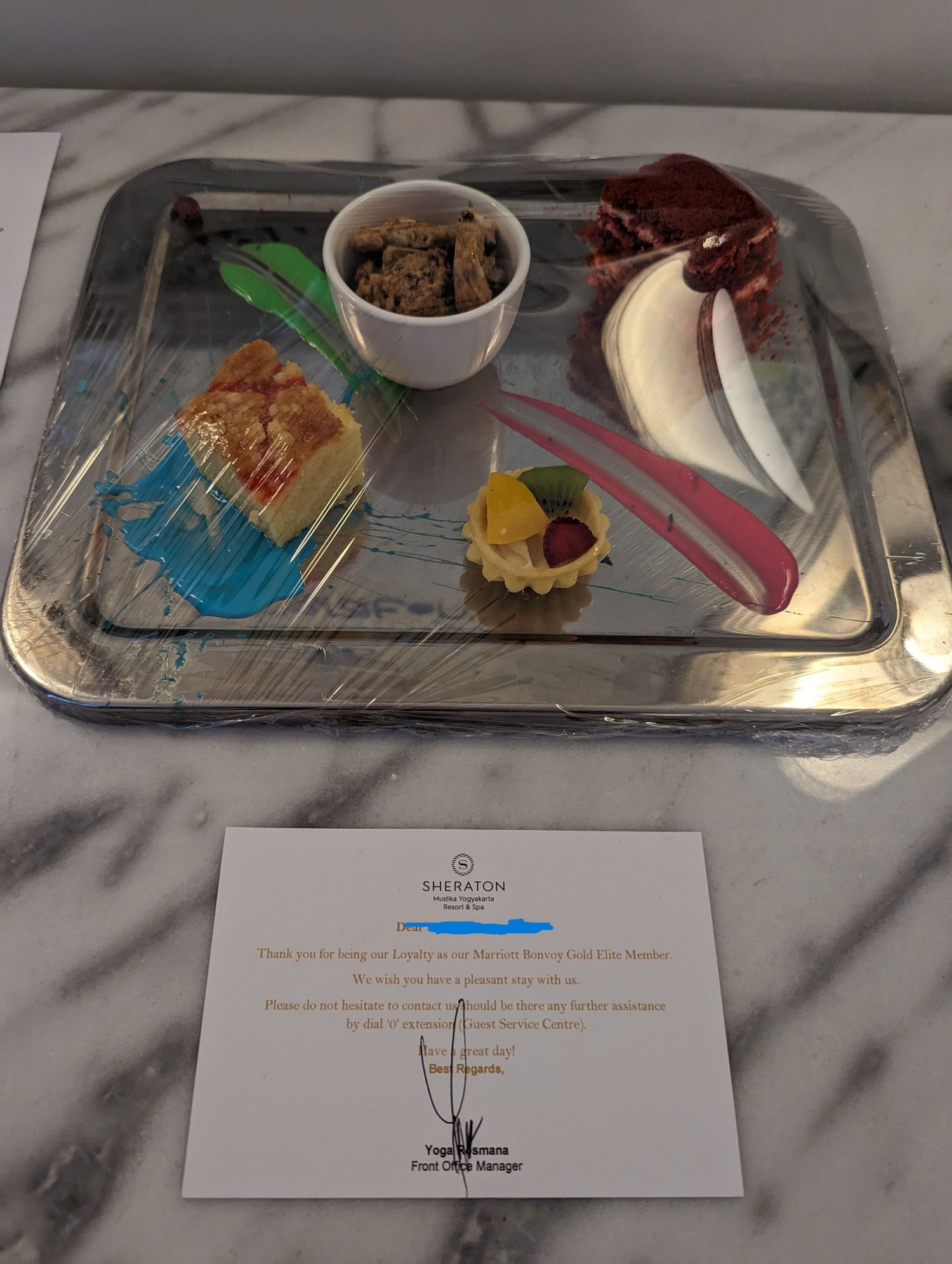 Post Your Marriott Bonvoy Welcome Amenities / Gifts - FlyerTalk Forums