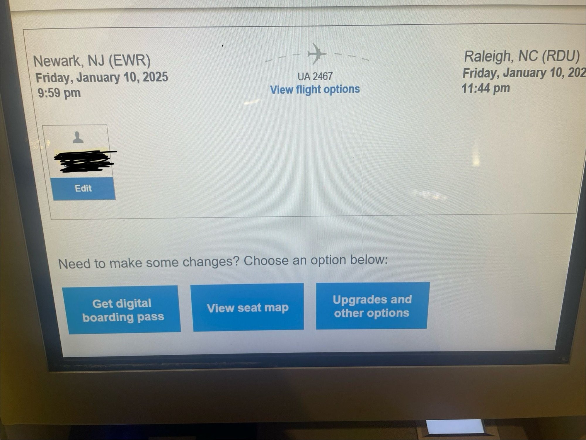 United Self Service Kiosks Dissuading Print BP Option - Page 16 ...