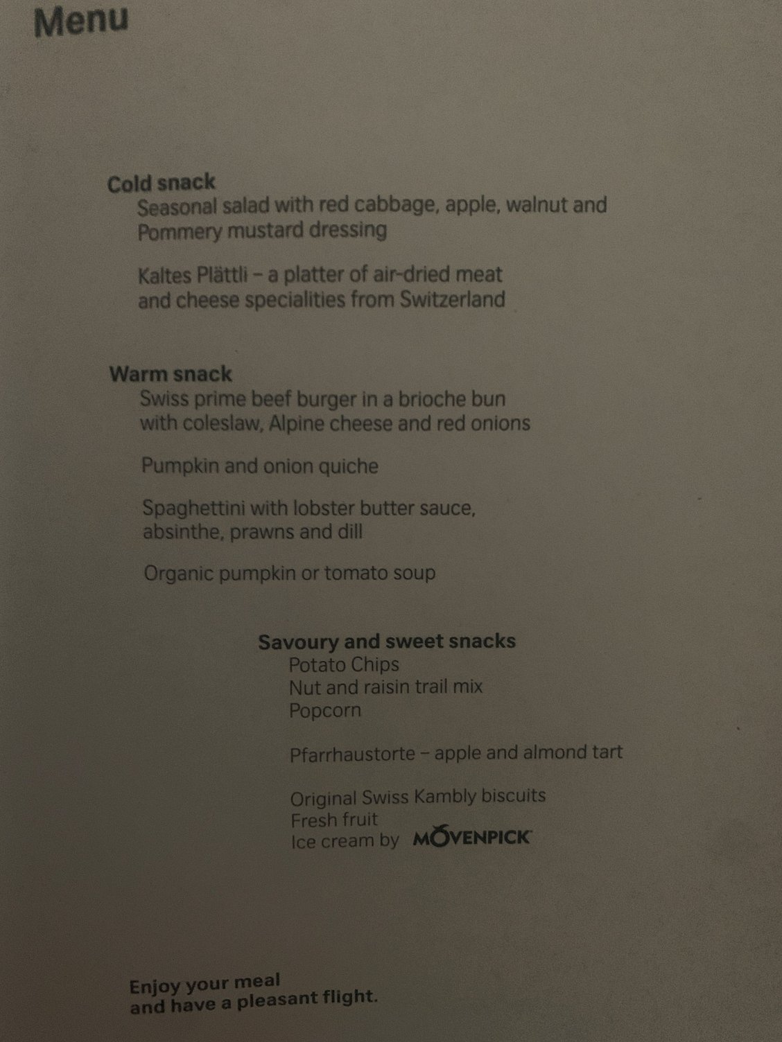 LX longhaul C/F Catering & Service revamp starting 9/2021 - Page 3 ...