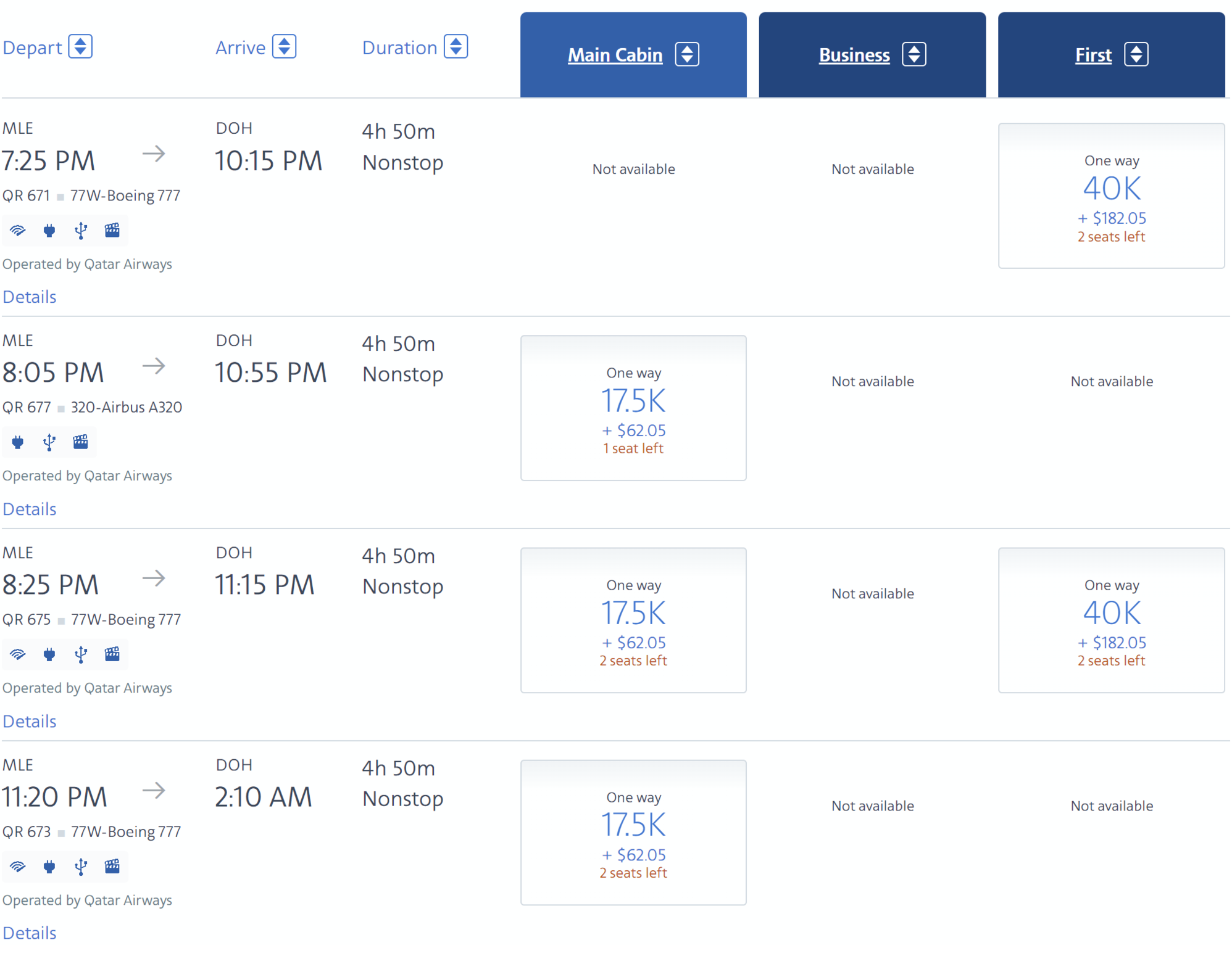 QR heavily shrinked business award availability to non-IAG partners outside 60 days? - Page 2 ...