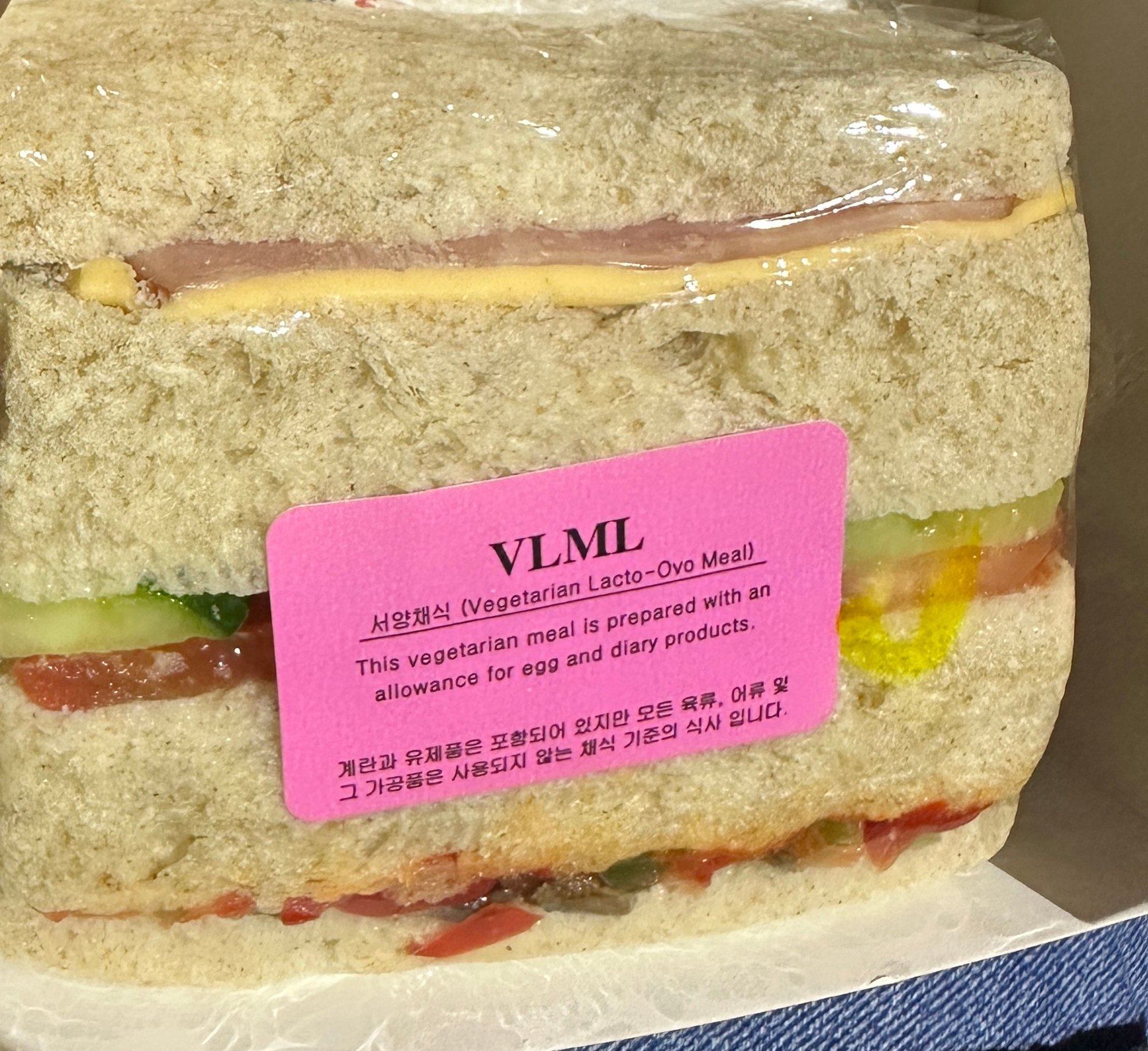 2024 AA International Meal / Meals - menu / photos / etc. (master ...