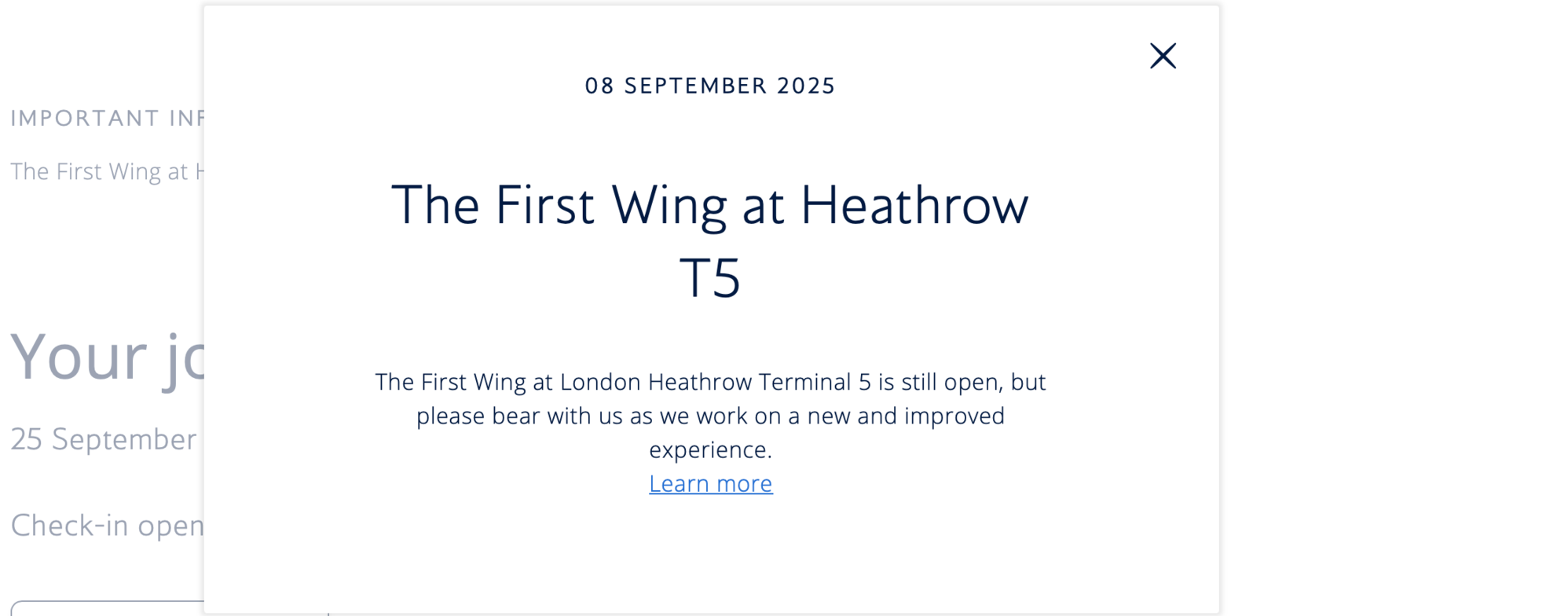 First Wing Redevelopment - Page 2 - FlyerTalk Forums