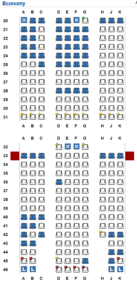 Help to check BA seat availability and BA flight loads - Page 145 ...