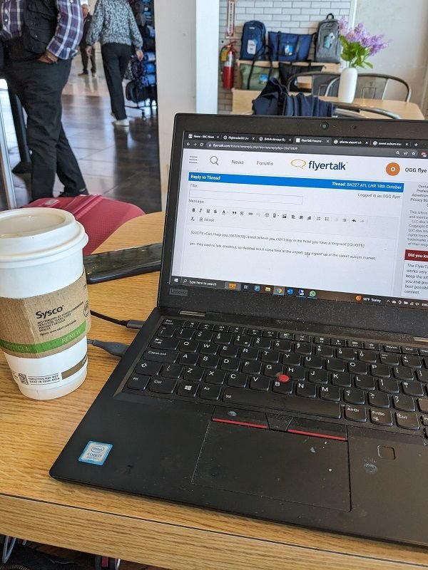 BA227 ATL LHR 18th October - FlyerTalk Forums