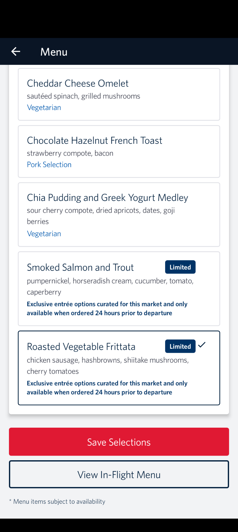 Delta In-Flight Meal/Food Service: The Definitive Thread — 2025 Edition ...