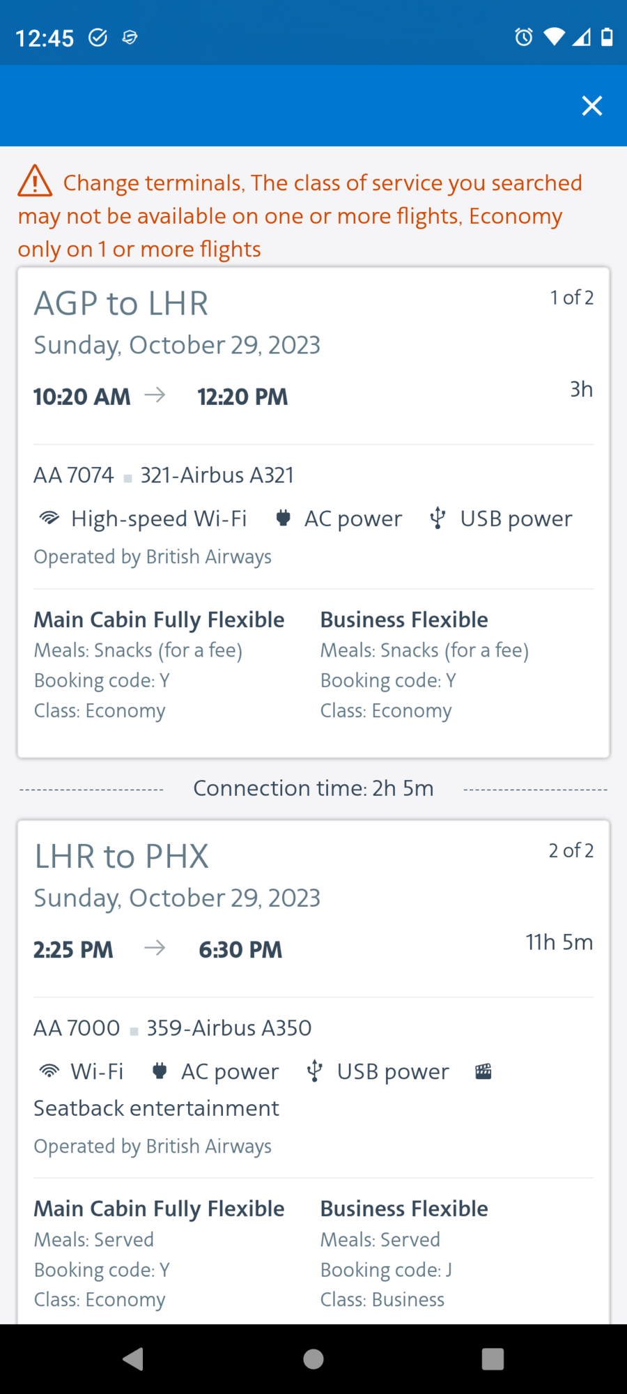 AA/BA Issue - FlyerTalk Forums