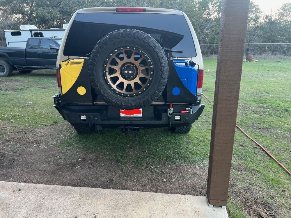 DIY rear bumper with tire carrier - Ford Truck Enthusiasts Forums
