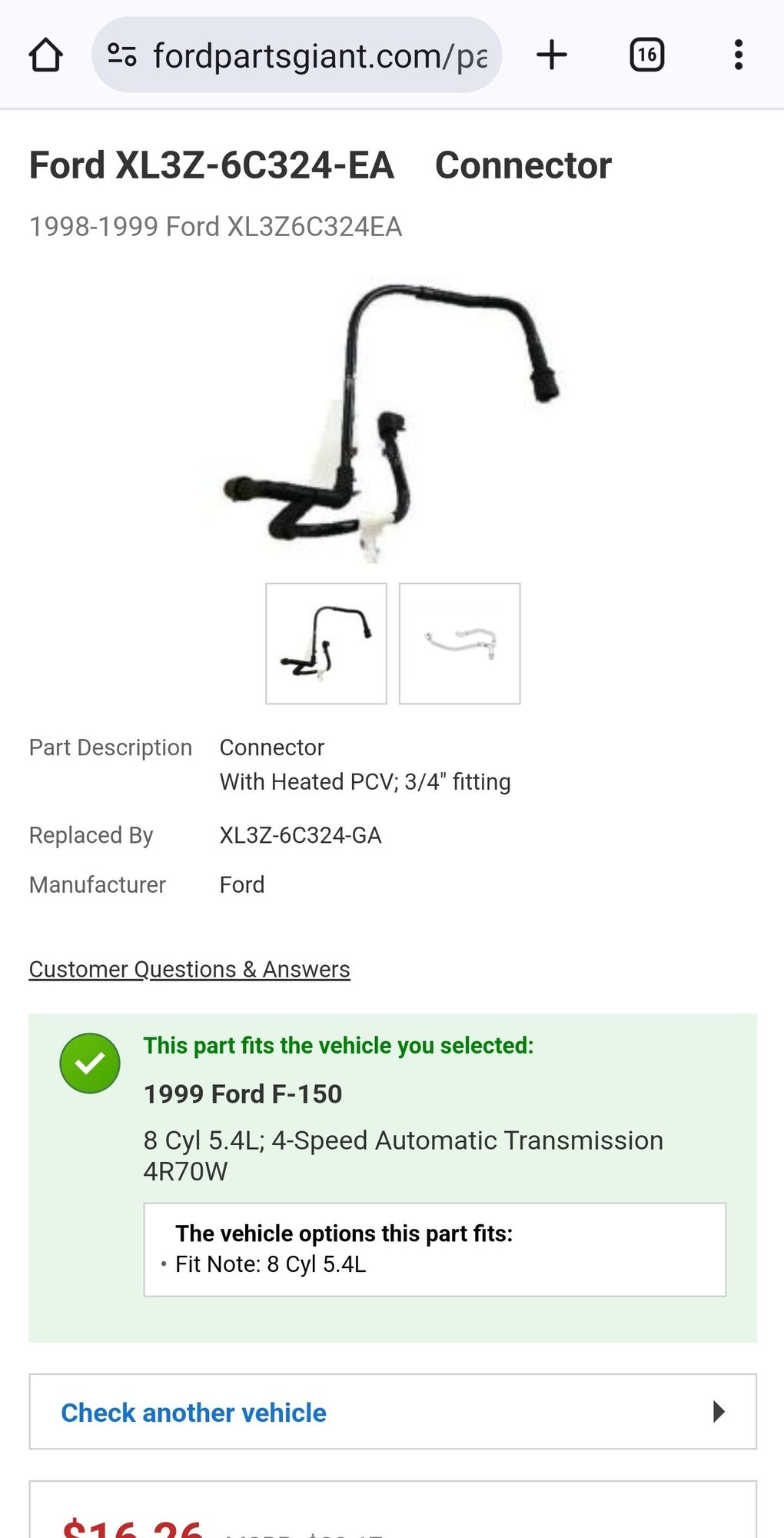 Need help identifying missing engine hoses & vacuum - Ford Truck ...