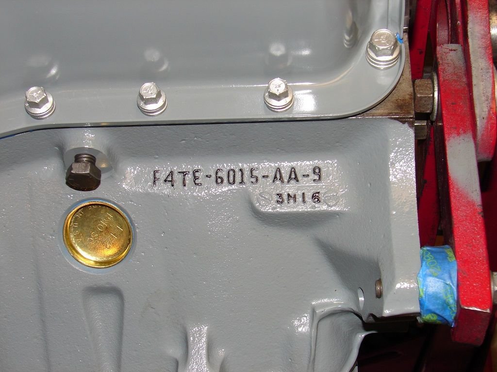 Ford 5.8 351W Engine Stamp - Ford Truck Enthusiasts Forums