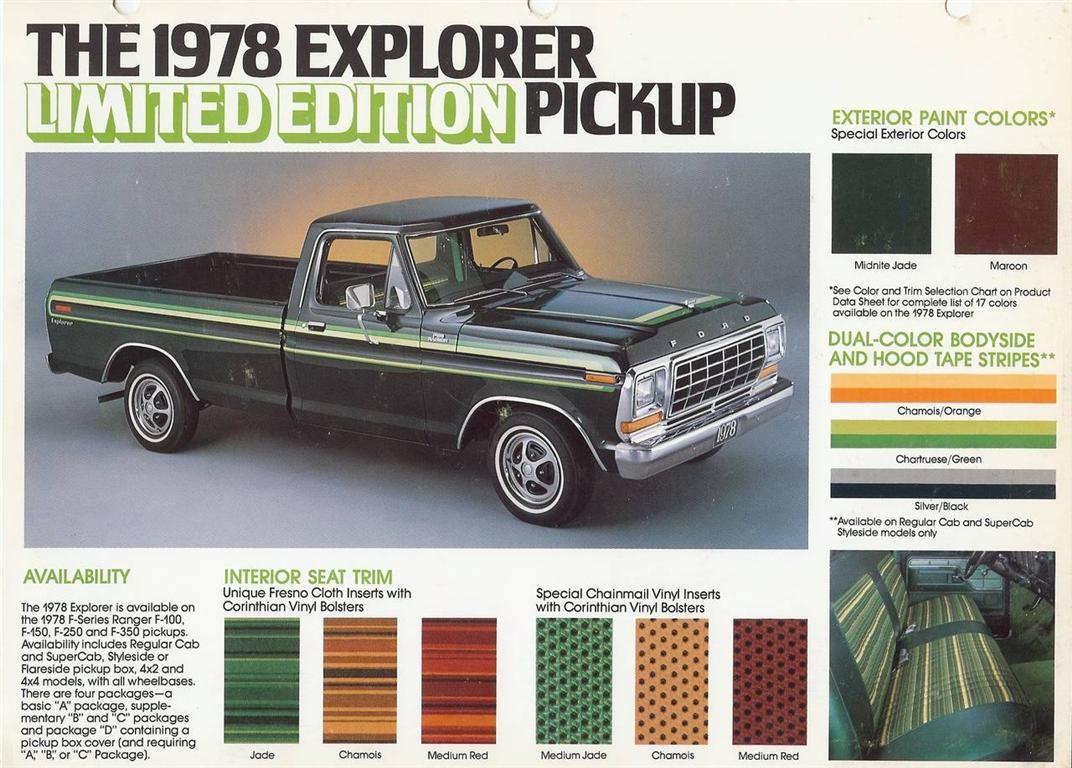 1979 Ford F series explorer dark green jade - Ford Truck Enthusiasts Forums