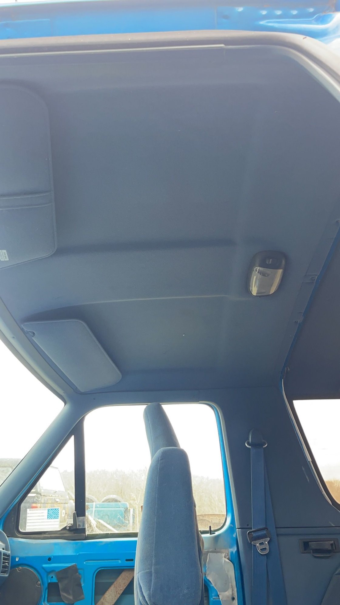 Parting 1995 Ford Bronco XLT 4X4 351W E4OD Two Tone Blue Interior ...