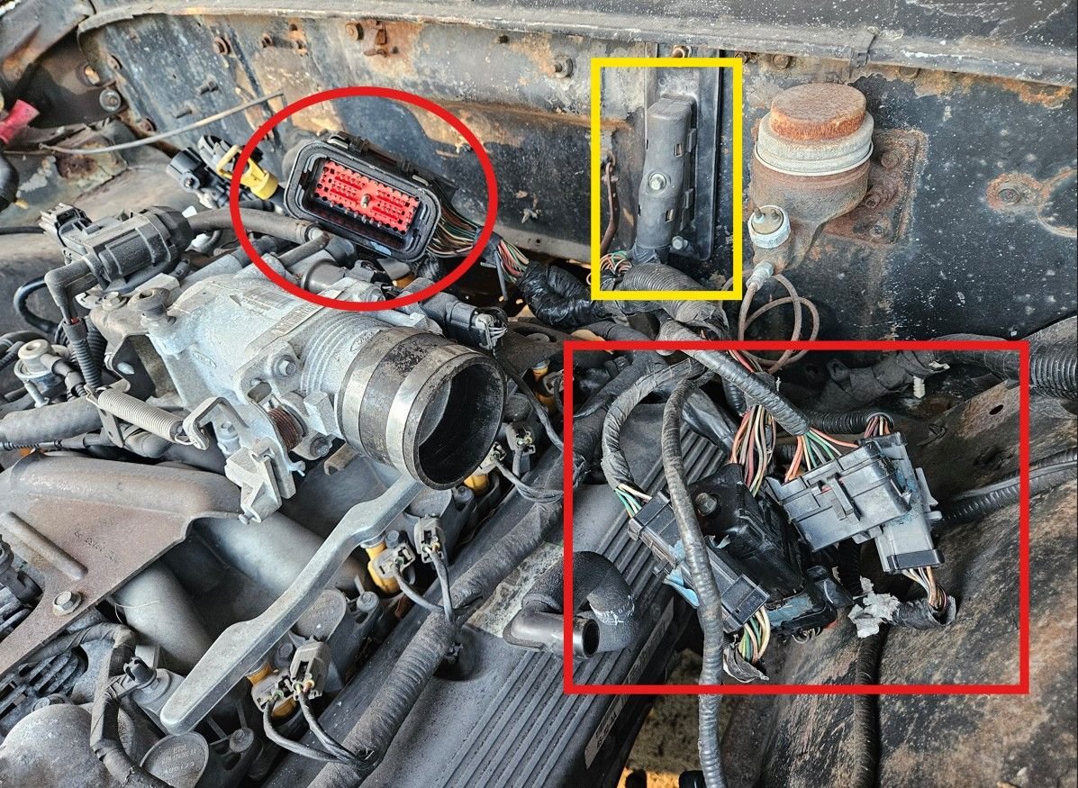 4.6 2v into an 1963 F100 - Interior Harness Question - Ford Truck ...