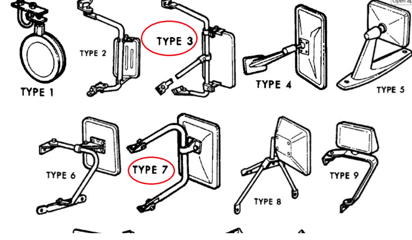 Junior Chrome Western Swing-Lock Mirrors - Ford Truck Enthusiasts Forums