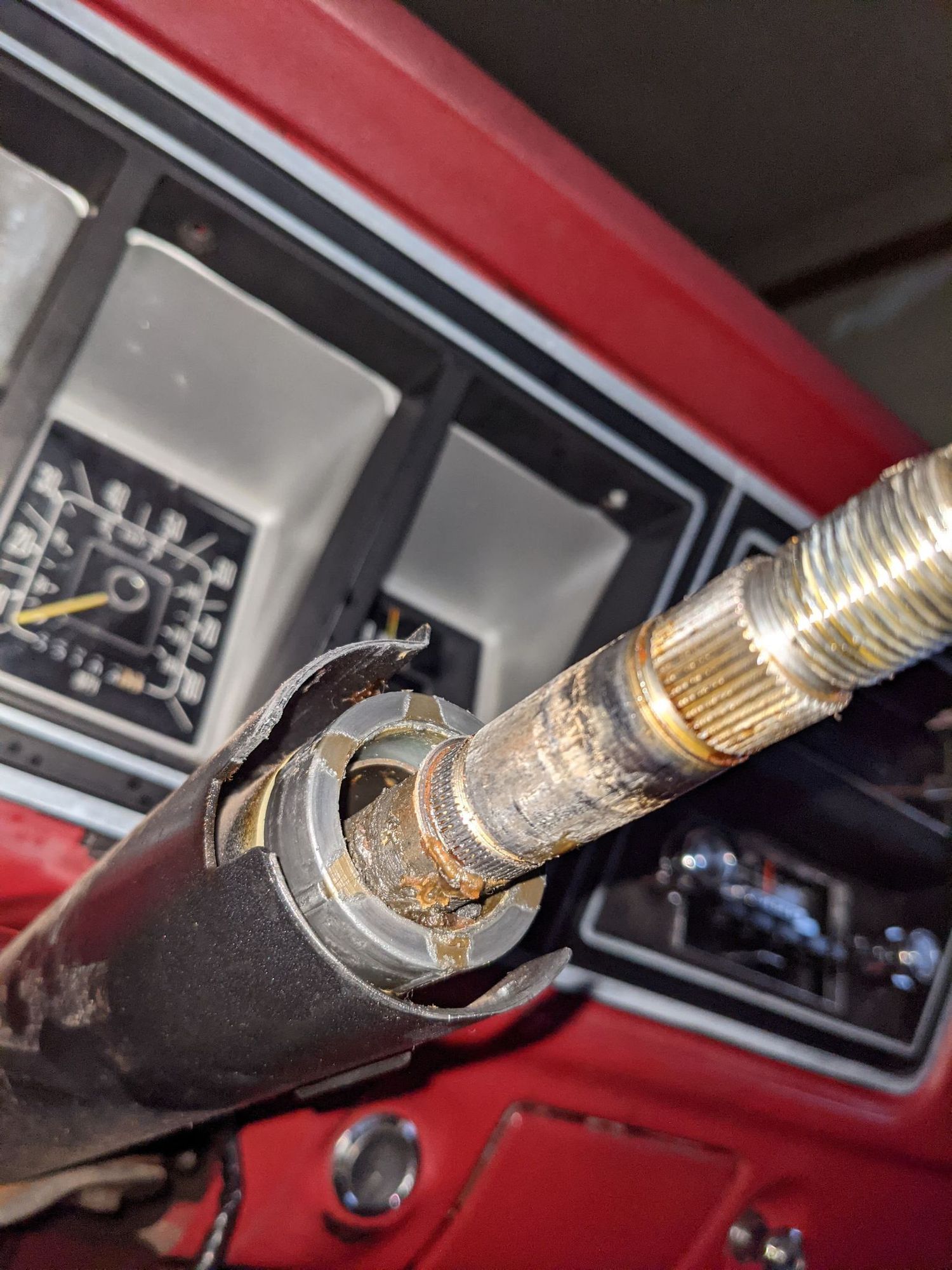 Broke my 3 on tree Shifter! - Ford Truck Enthusiasts Forums