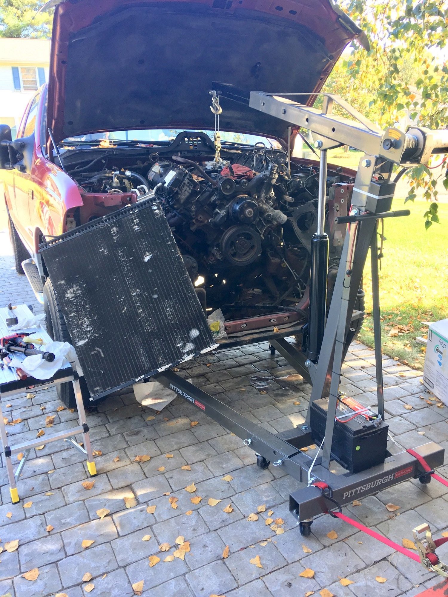 Engine lift bracket 303-D043 - Ford Truck Enthusiasts Forums