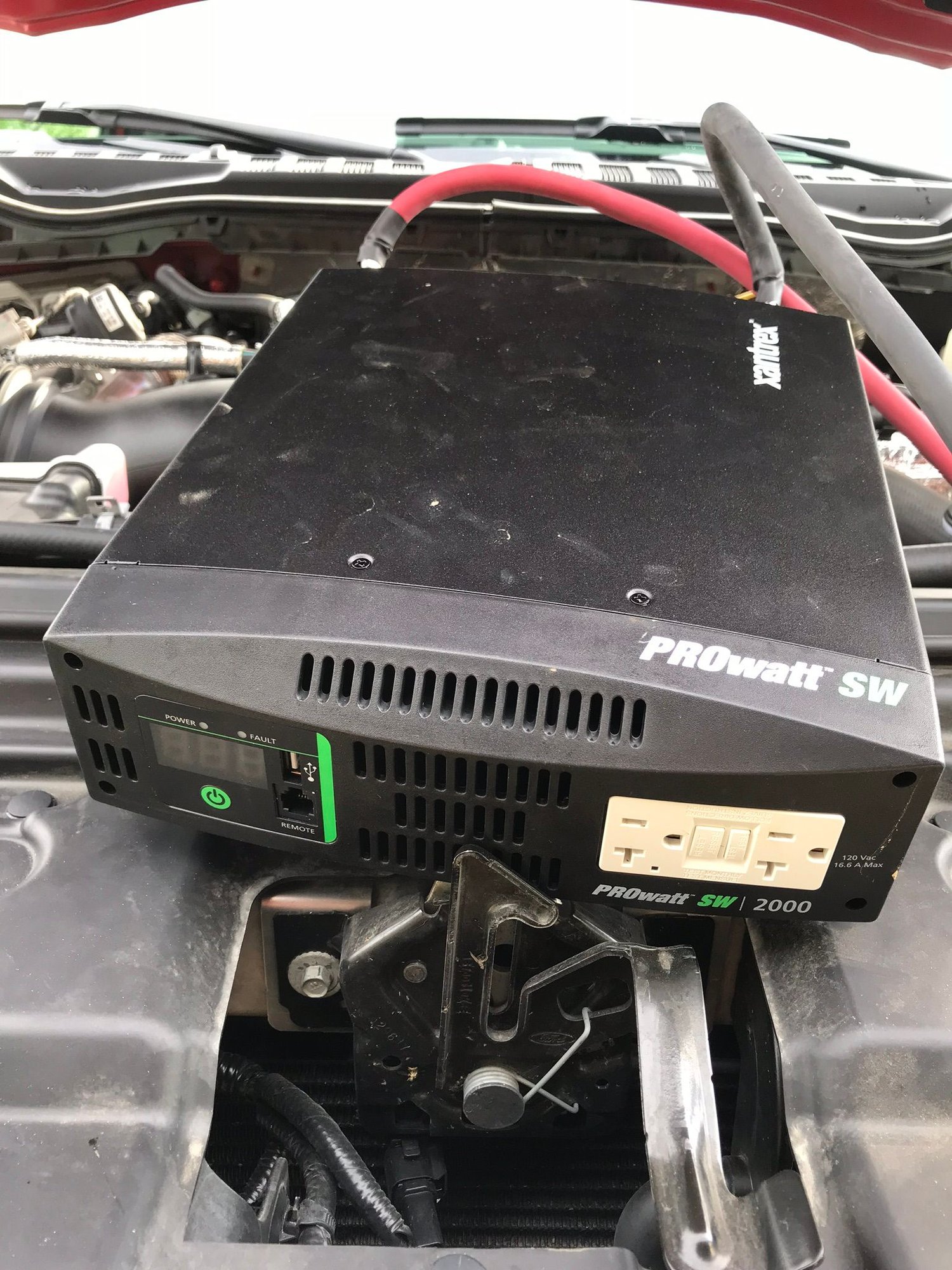 Replaced my inverter(kinda) and made firewall pass through on passenger ...