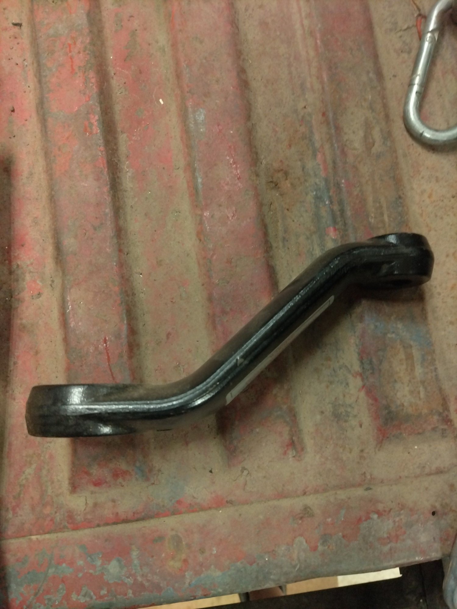 1977 F-150 4x4 Pitman arm ball stud remove/ream to 78-79 style - Ford ...