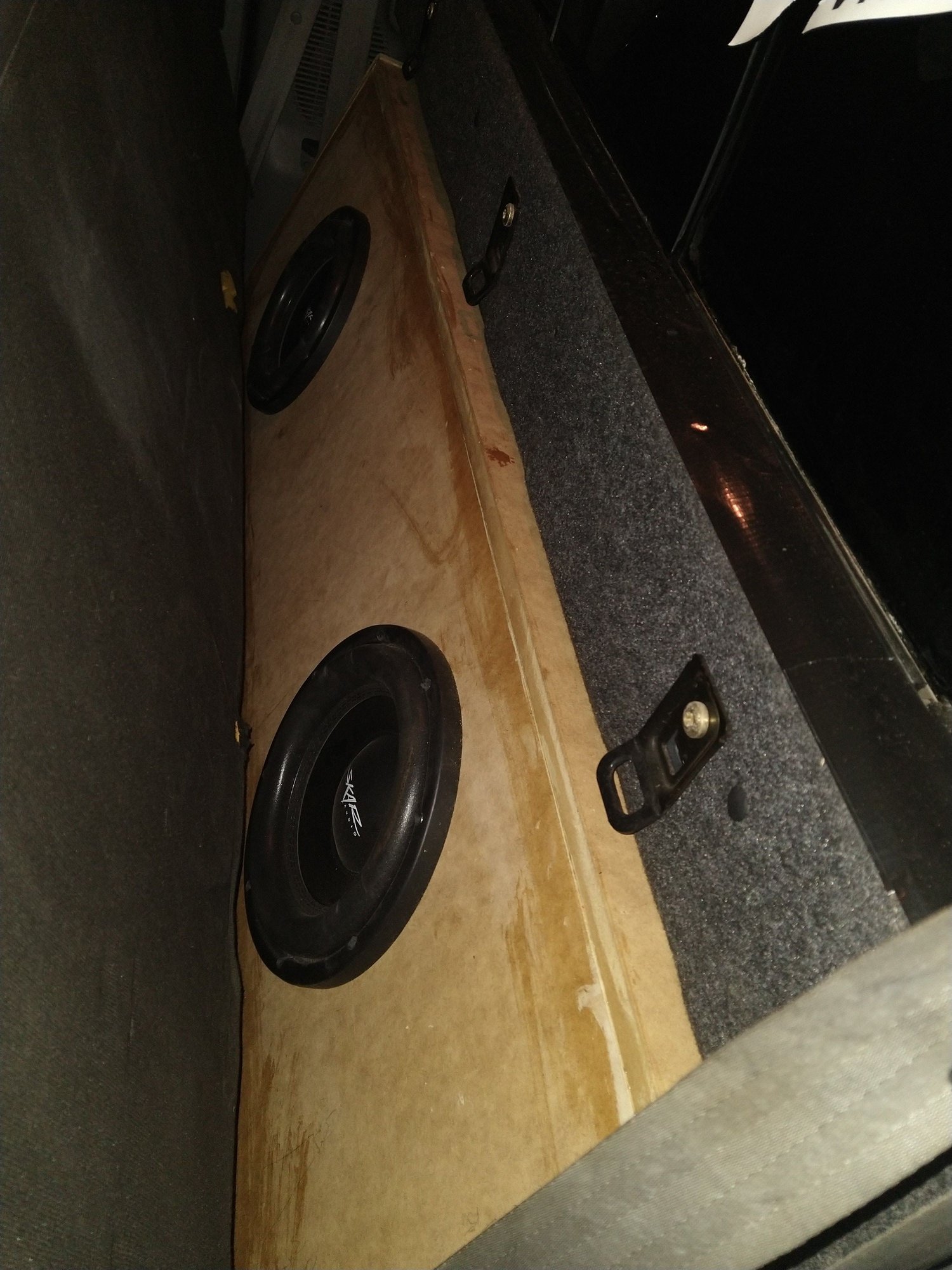 Subwoofer Box behind rear seat of 2002 Superduty SuperCab!!!! - Page 5 ...