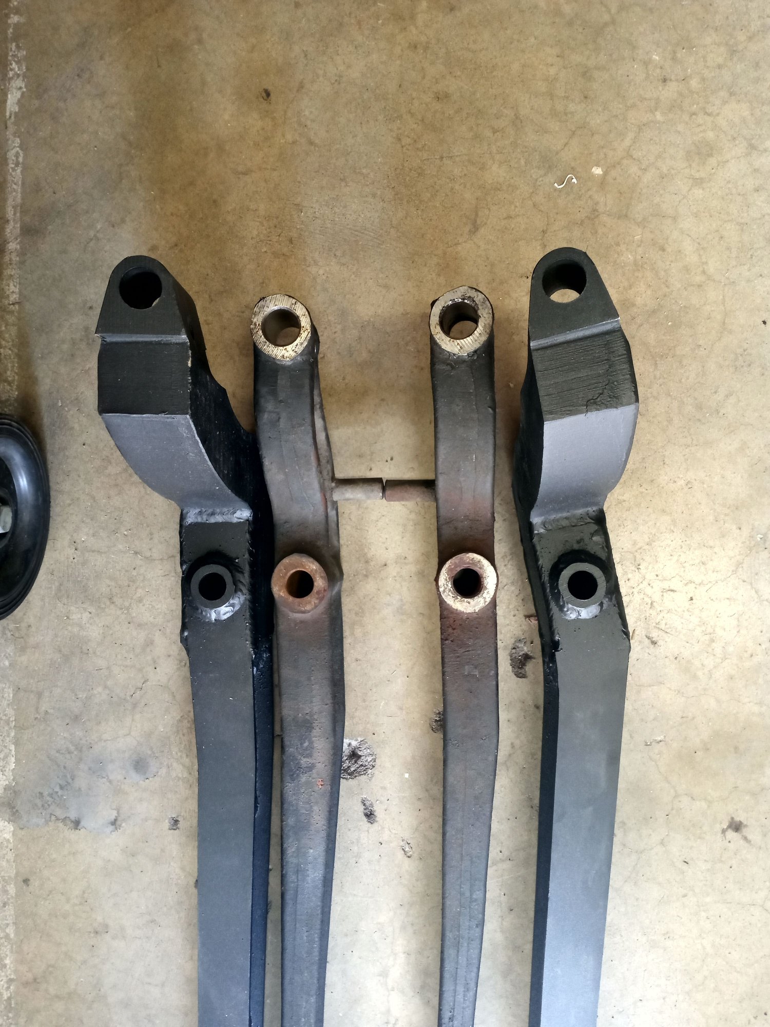 I bought some lowering beams 1 was made with a big left angle? - Ford ...