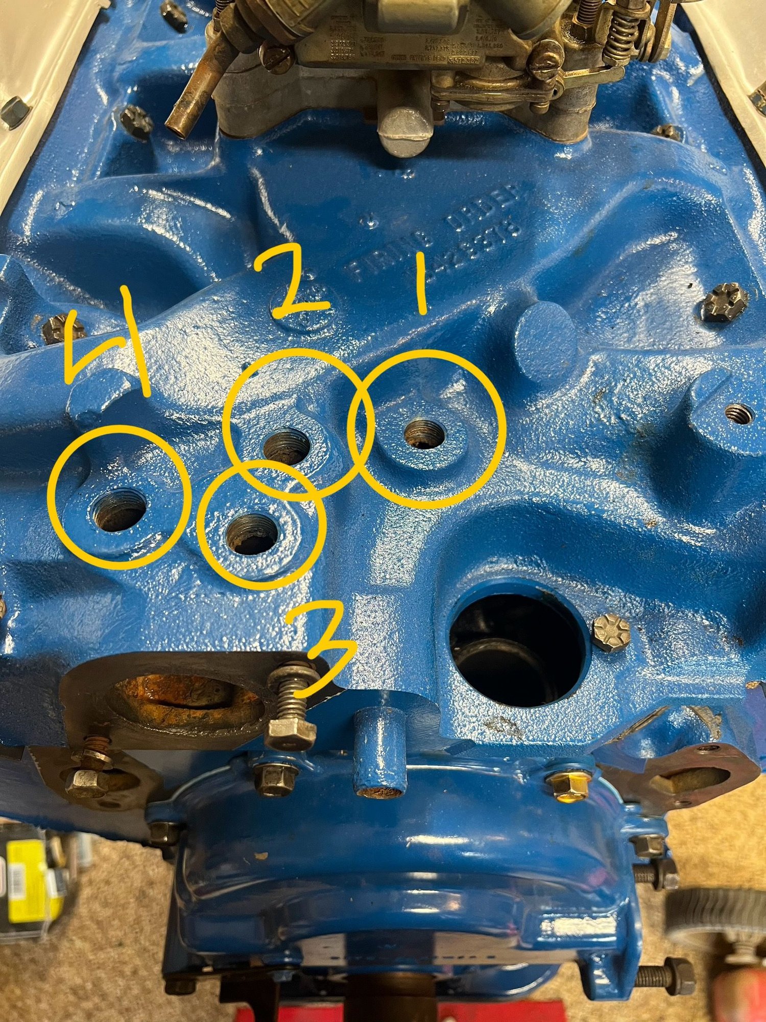 1975 390 FE Intake Manifold Port Identification Help - Ford Truck ...