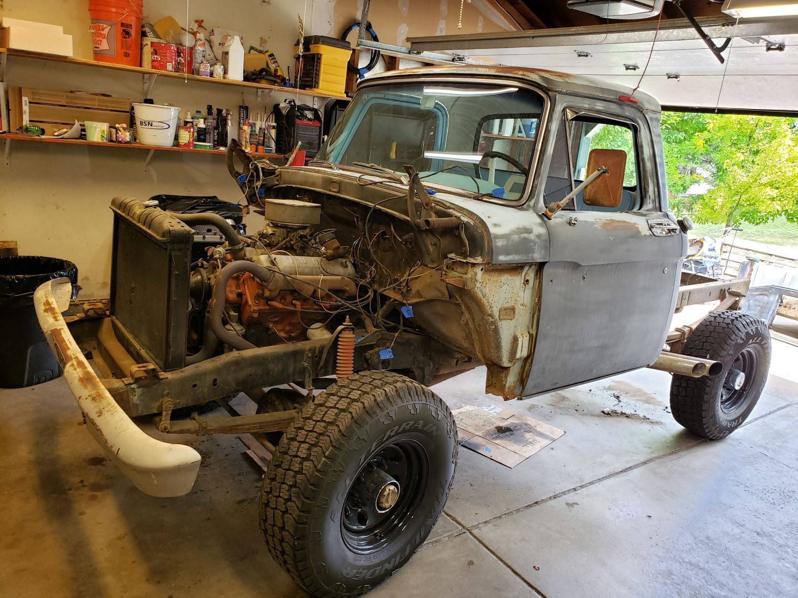 1964 f250 4x4 frame swap - Page 2 - Ford Truck Enthusiasts Forums