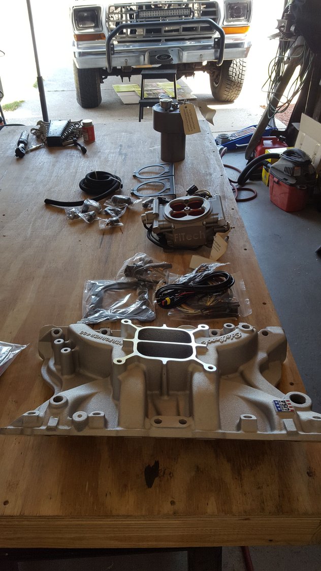 79 f250 400 fitech install with fuel command center - Ford Truck ...