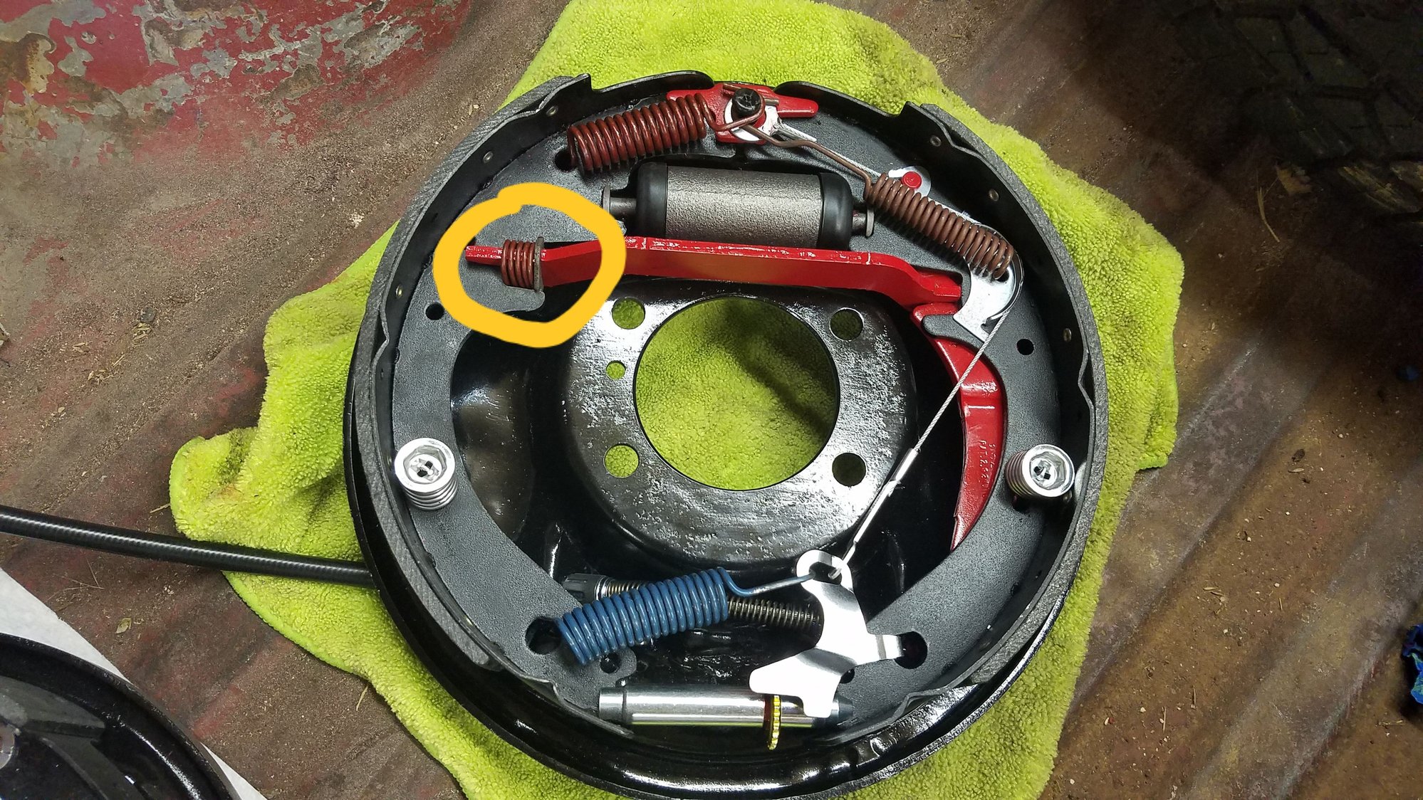 Parking brake retainer - Ford Truck Enthusiasts Forums