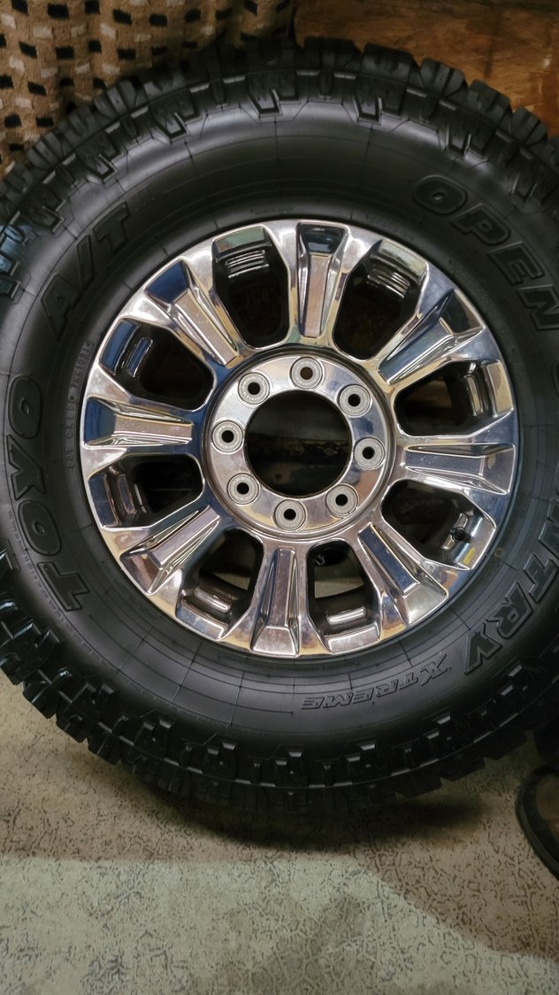 2019 F350 King Ranch wheels and tires - Ford Truck Enthusiasts Forums
