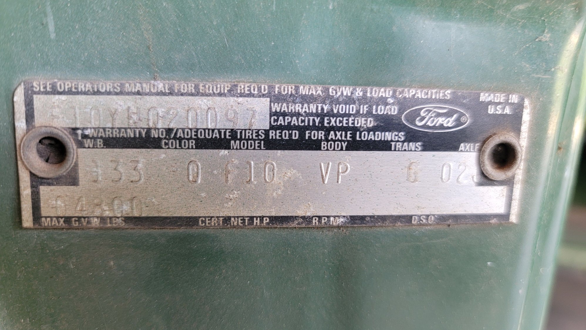 Help with the color green - Ford Truck Enthusiasts Forums