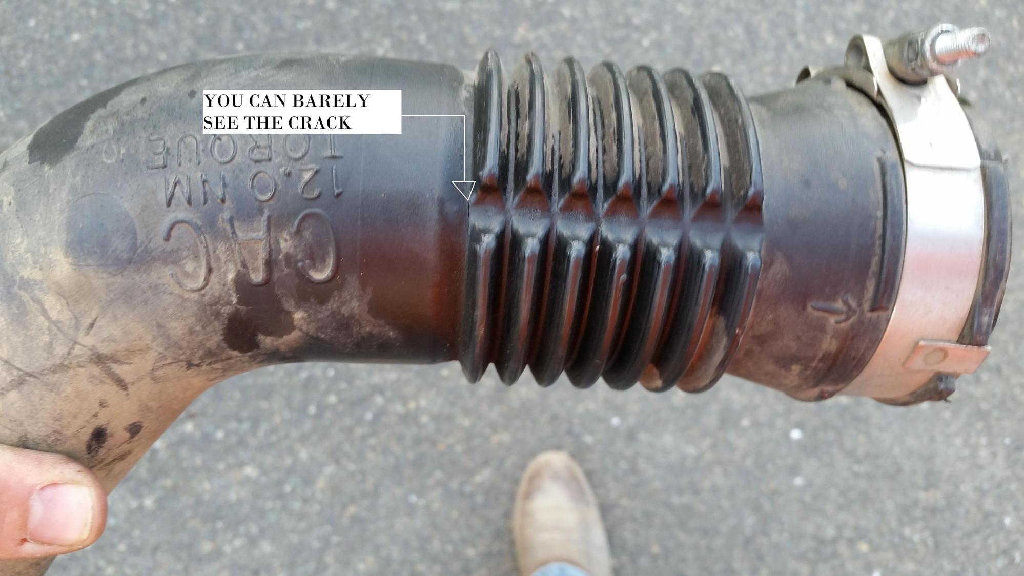 Driver's Side CAC tube removal and replacement - Ford Truck Enthusiasts ...