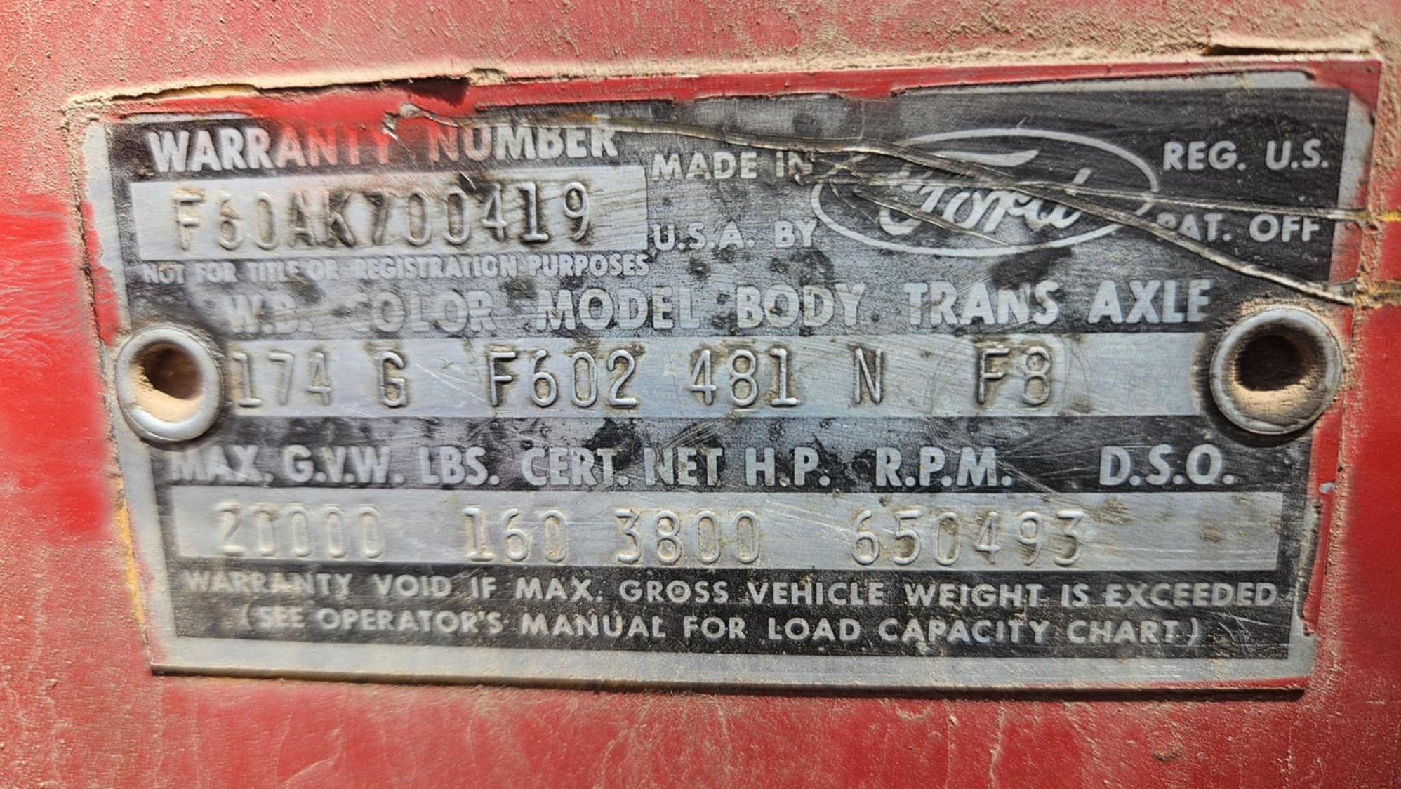 Decode Information Please - Ford Truck Enthusiasts Forums