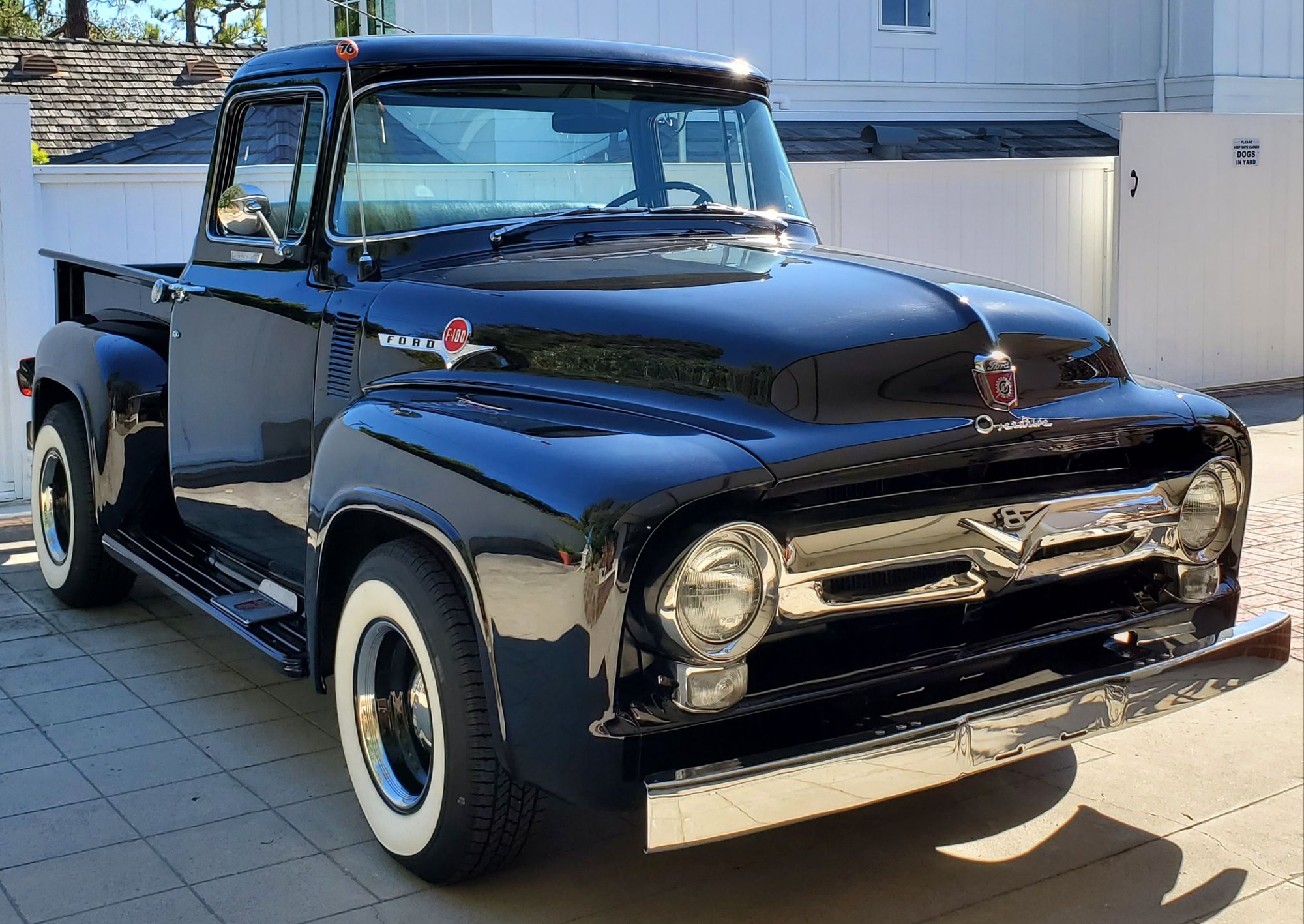 Stunning 1956 Ford F100 Big Back Window - Born, Raised & Restored Stock in CA - Ford Truck ...