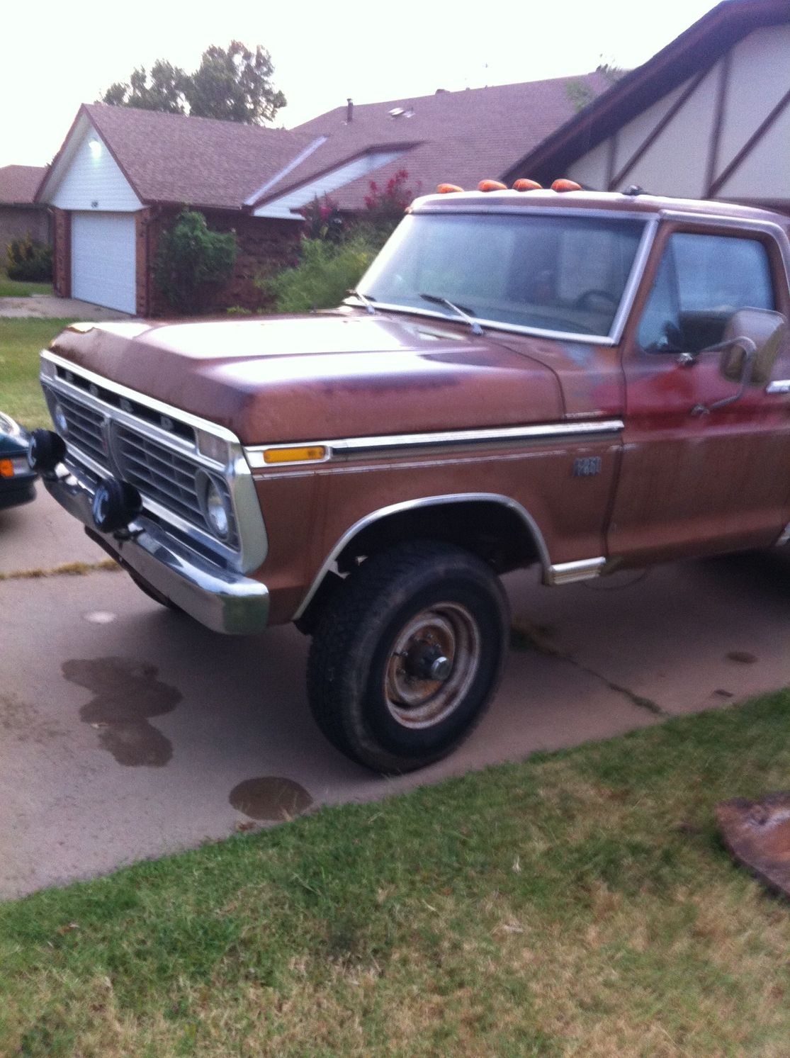 Got another dent side today 1975 F250 4x4 - Ford Truck Enthusiasts Forums