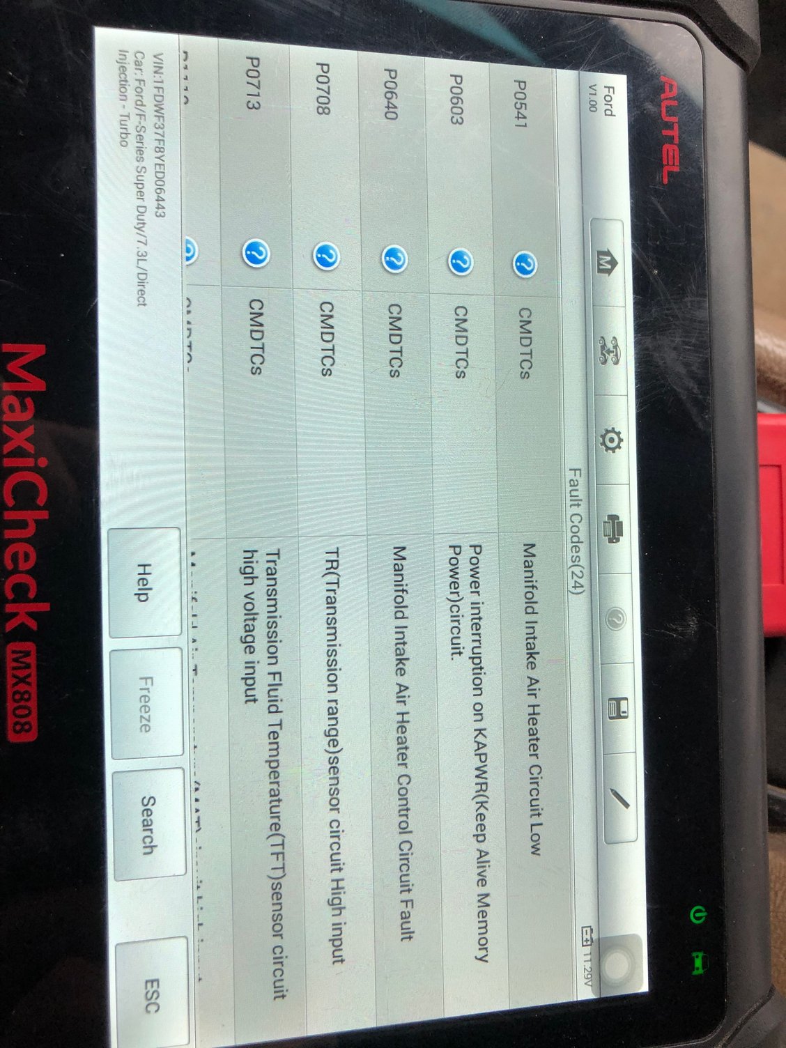 Codes, codes, and more codes - Ford Truck Enthusiasts Forums