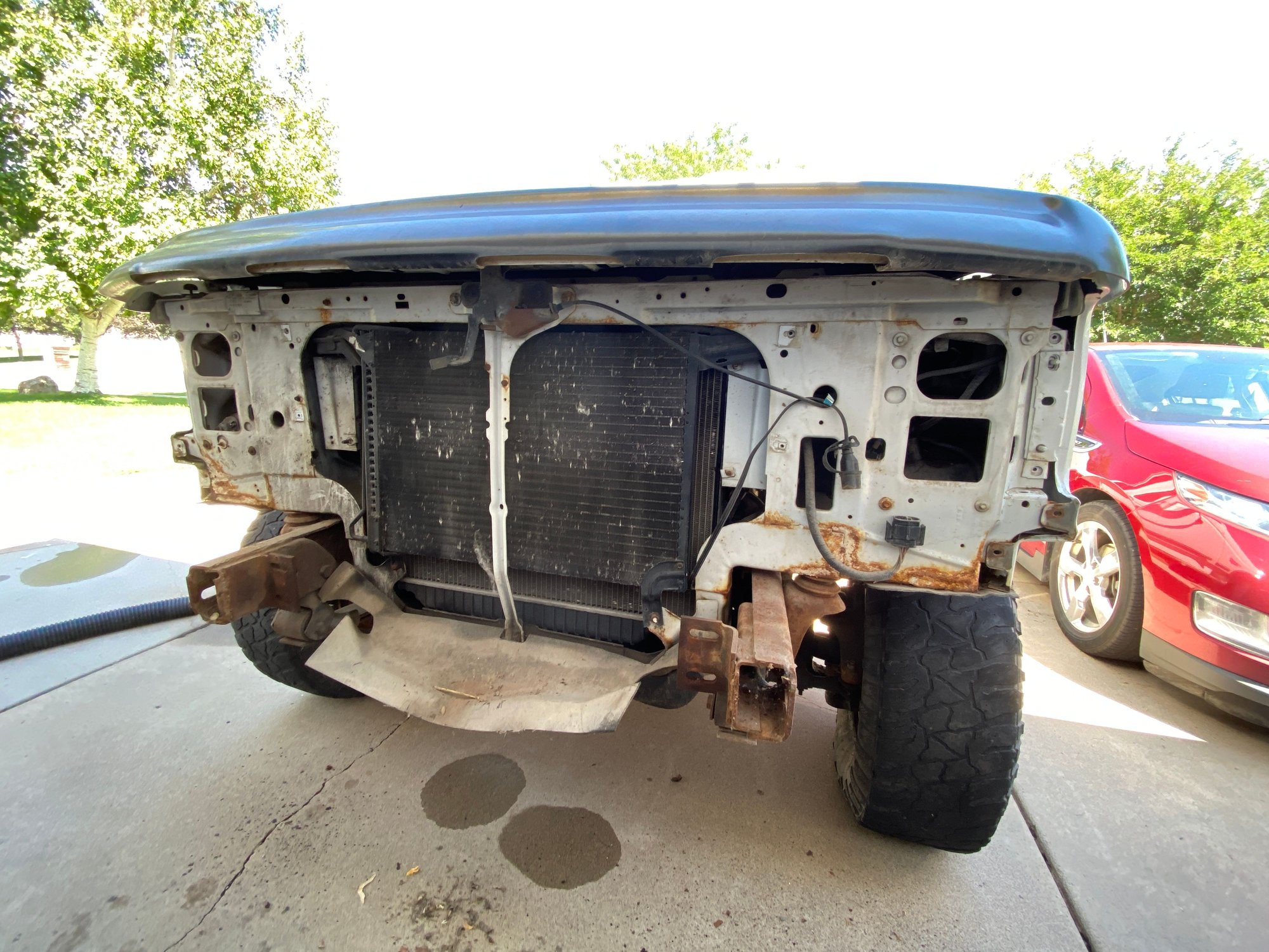 96 F350 PSD Radiator Core Support - Ford Truck Enthusiasts Forums