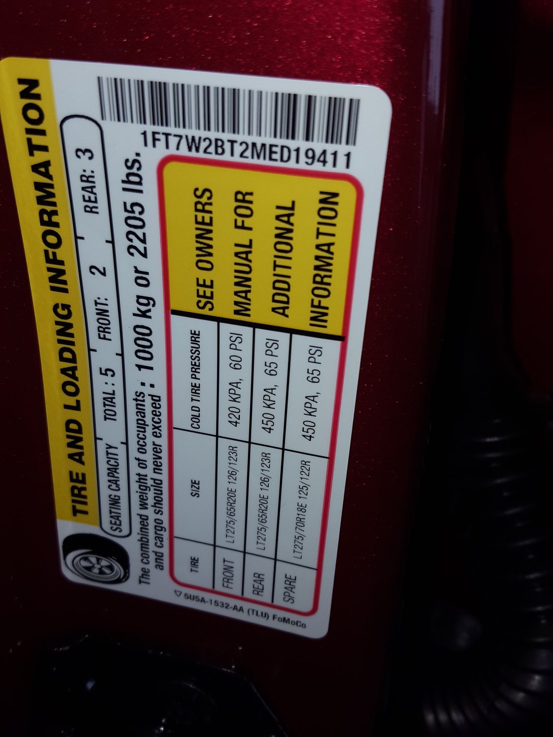 2021 F250 Payload Specs - Ford Truck Enthusiasts Forums